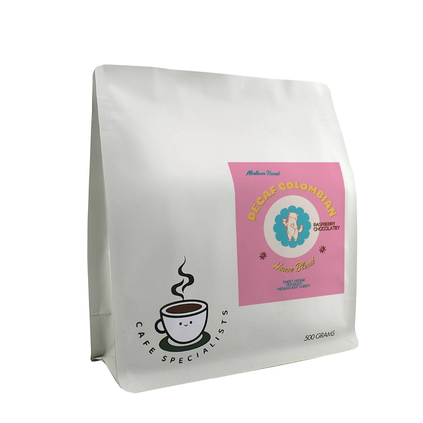 Premium Decaffeinated Colombian Coffee Beans – Cafe Specialists SG