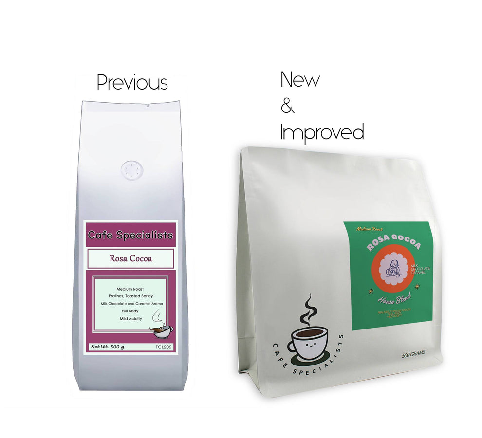 Rosa Cocoa Coffee Beans – Cafe Specialists SG
