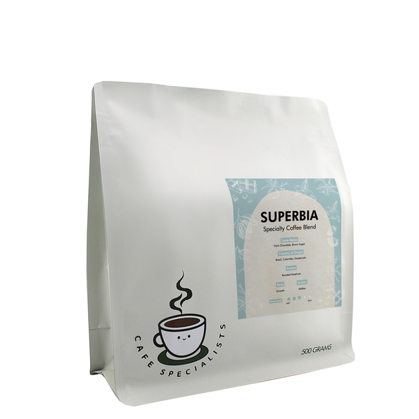 Premium 'Superbia' Blend Coffee Beans – Cafe Specialists SG
